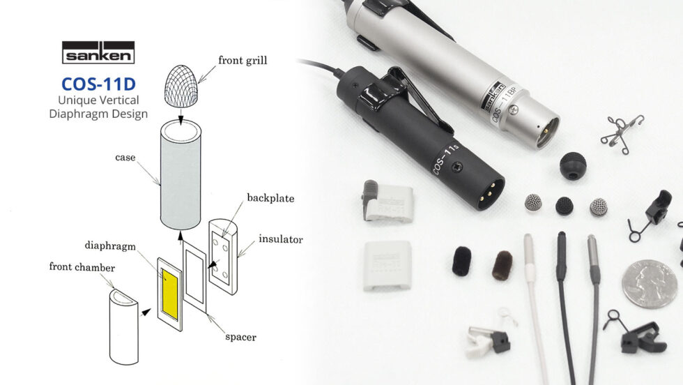 Sanken | COS-11D Lavalier Mic for Video/Film Production and Live